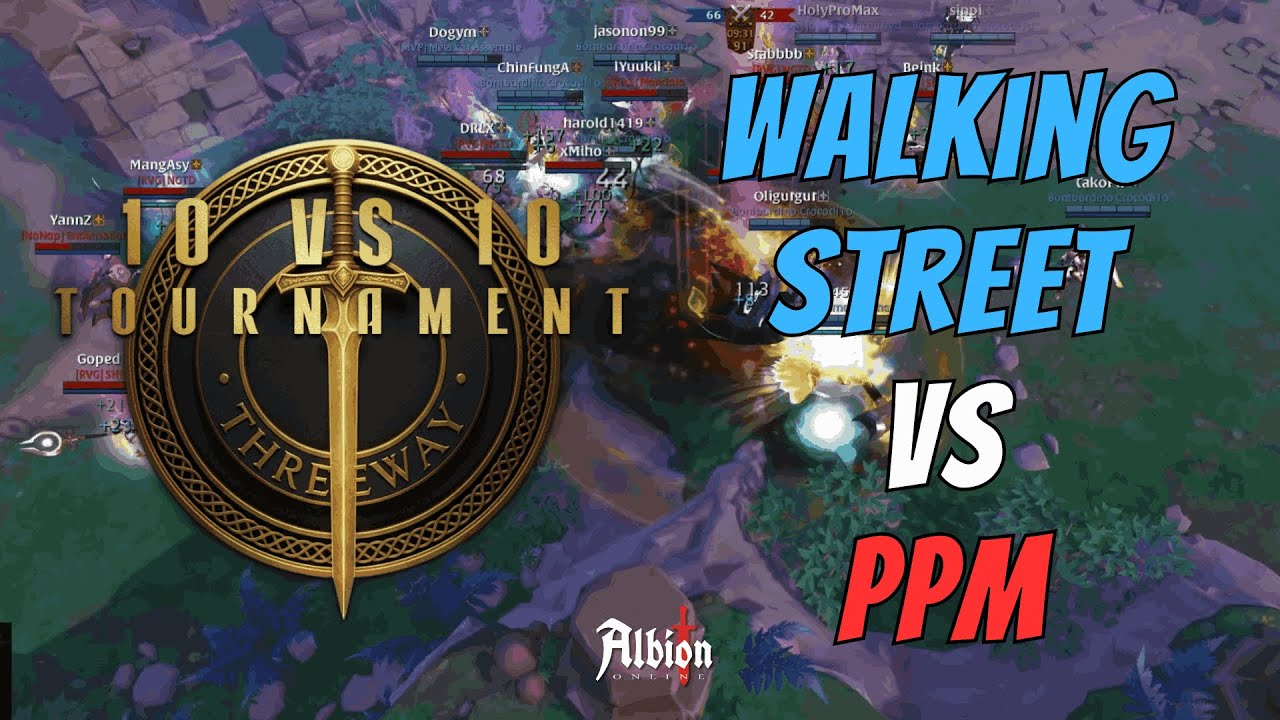 3WAY 10v10 Tournament - Walking Street vs PPM - YouTube