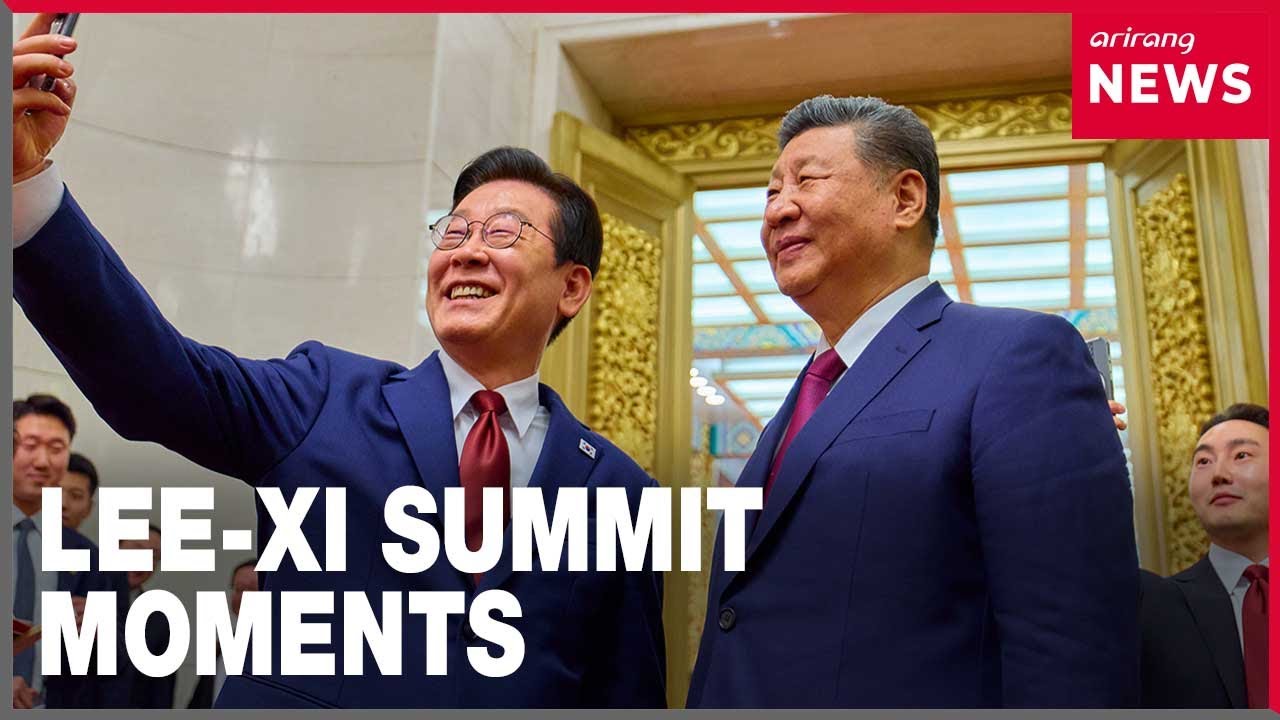 Inside the Lee-Xi summit in Beijing - YouTube