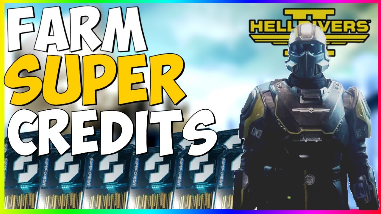 *SOLO* The FASTEST Way To Farm Super Credits In HELLDIVERS 2 | Make ...