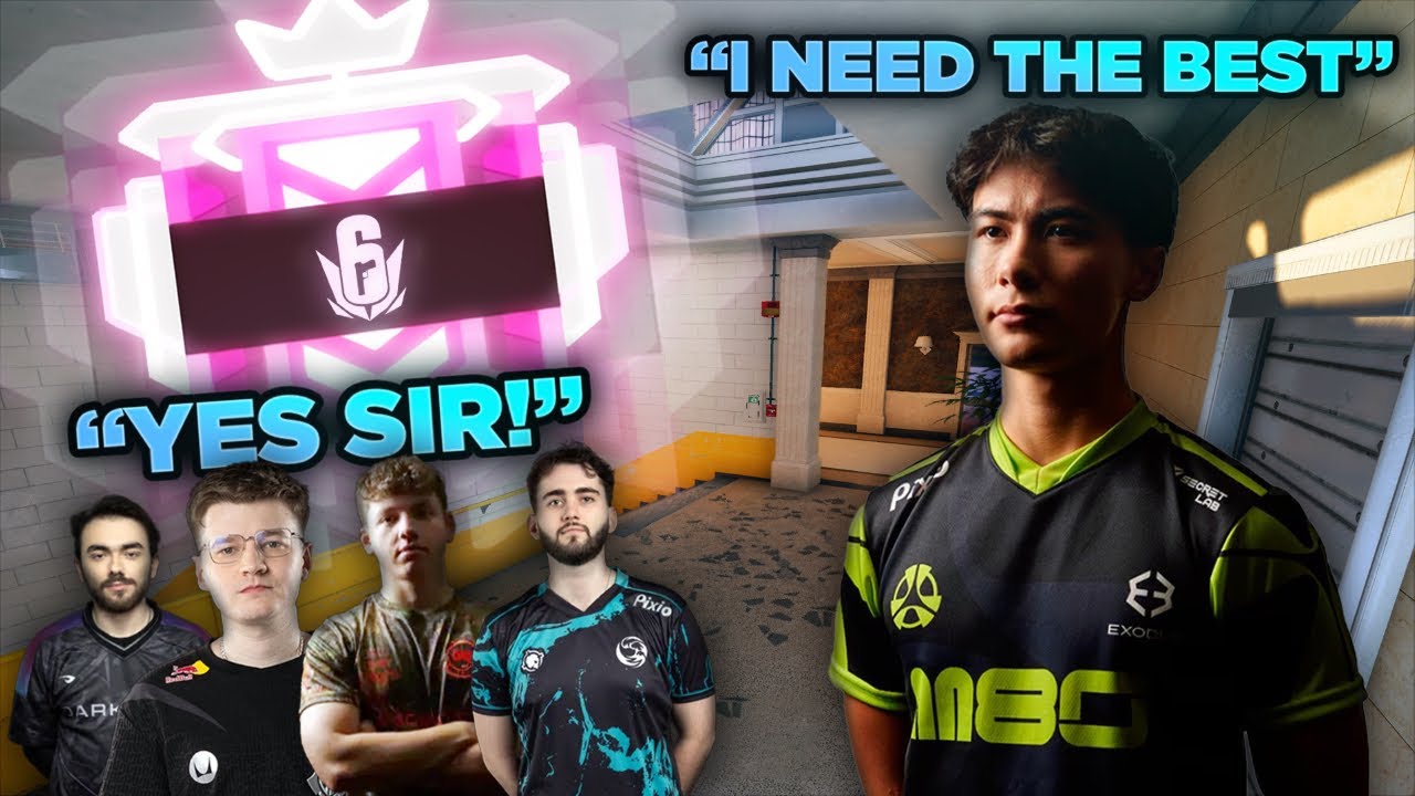 SPOIT BUILT THE BEST RANKED STACK WITH 5 WORLD CHAMPIONS - YouTube