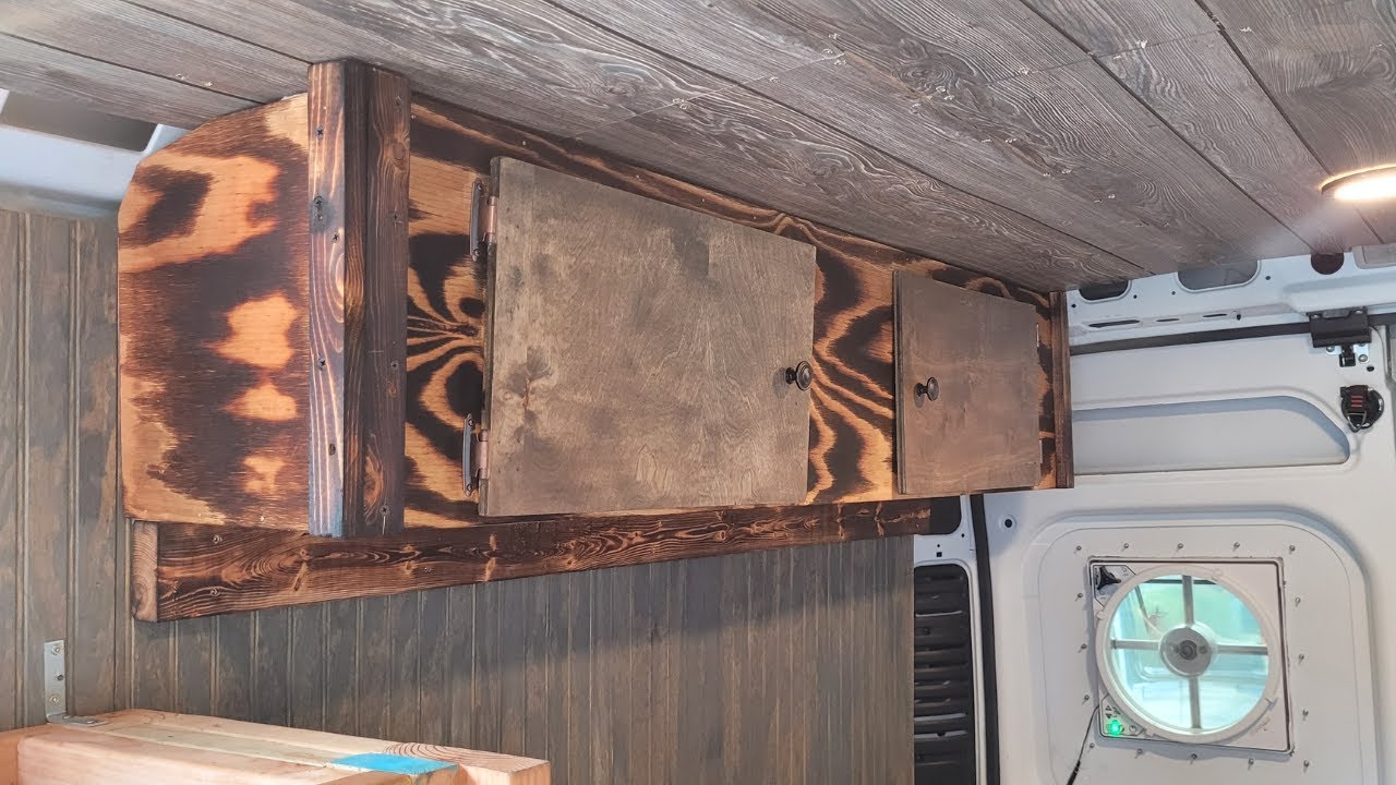 Installing Cabinets in My Ram Promaster Van - Converting My Ram ...