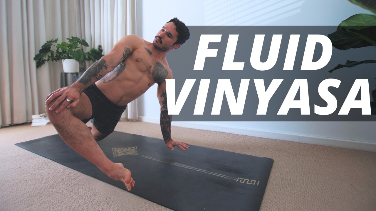 Fluid 25 Minute Yoga Flow for Strength and Flexibility - YouTube