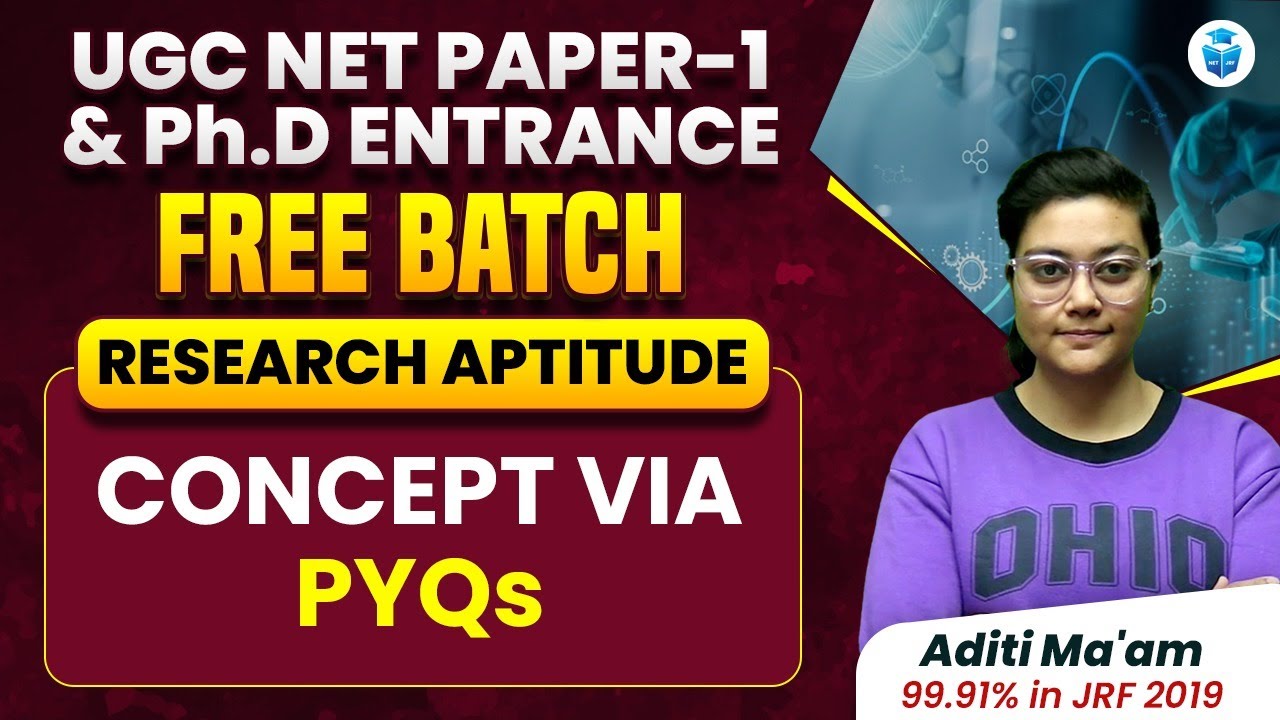 Hypothesis | Research Aptitude Concept via PYQs | UGC NET Paper-1 & Ph.D 2024 | Aditi Mam - YouTube