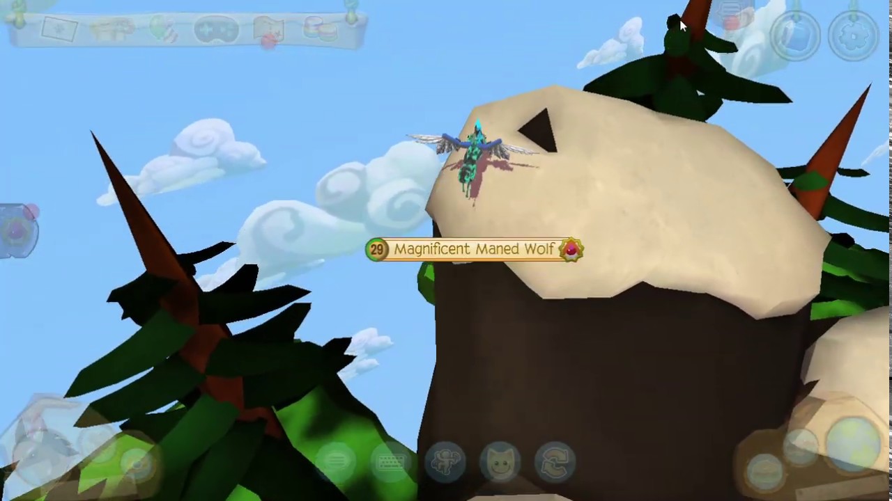 Animal Jam Play Wild: Flying Glitch - YouTube