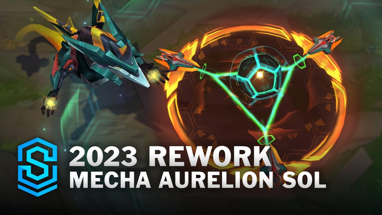 Mecha Aurelion Sol REWORK Skin Spotlight - Pre-Release - PBE Preview ...