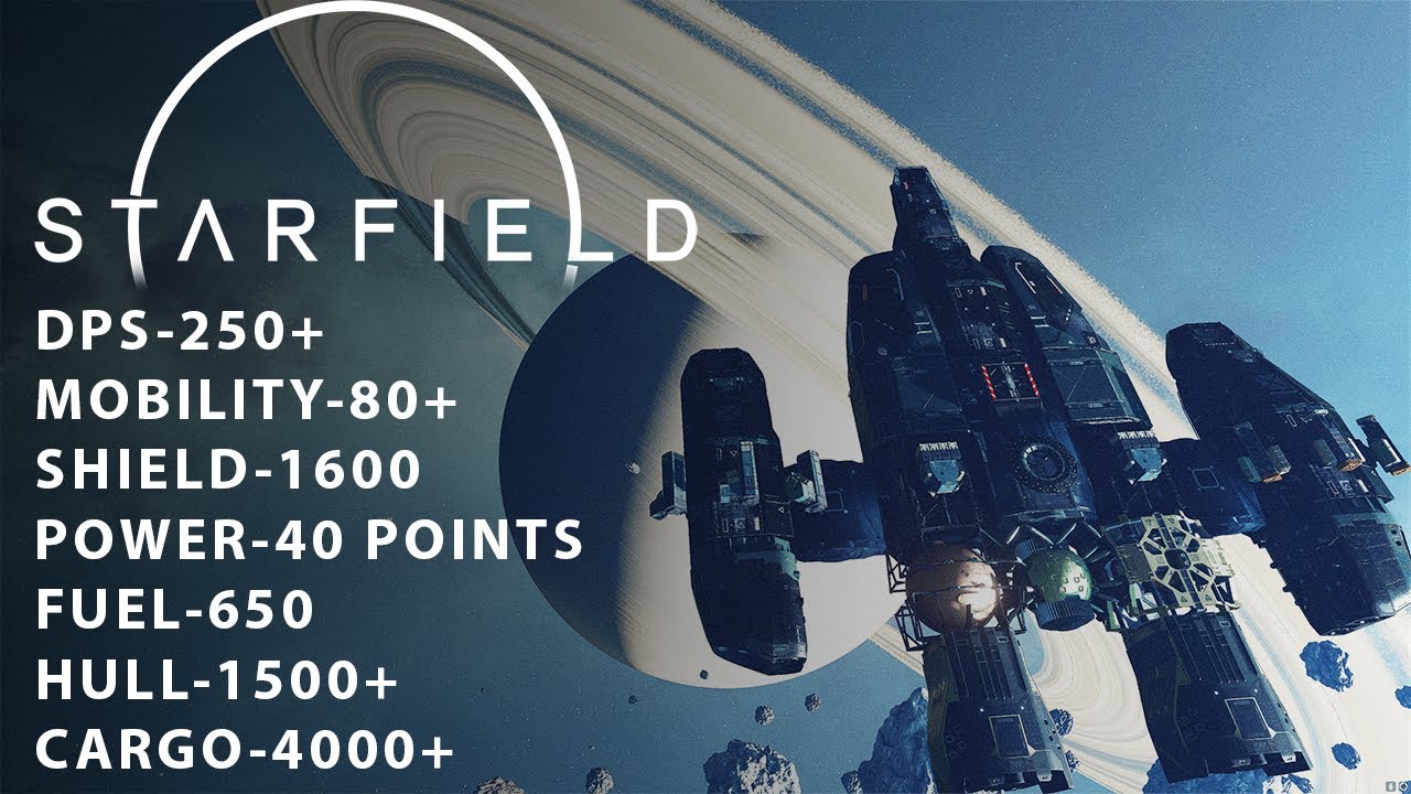 THE BEST C CLASS SHIP YOU CAN BUILD IN STARFIELD WALKTHROUGH [4K 60FPS ...