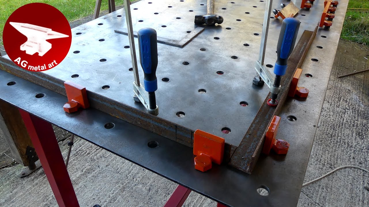 Fixture Table Stop Blocks - DIY Welding Table Accessories Pt2 - YouTube