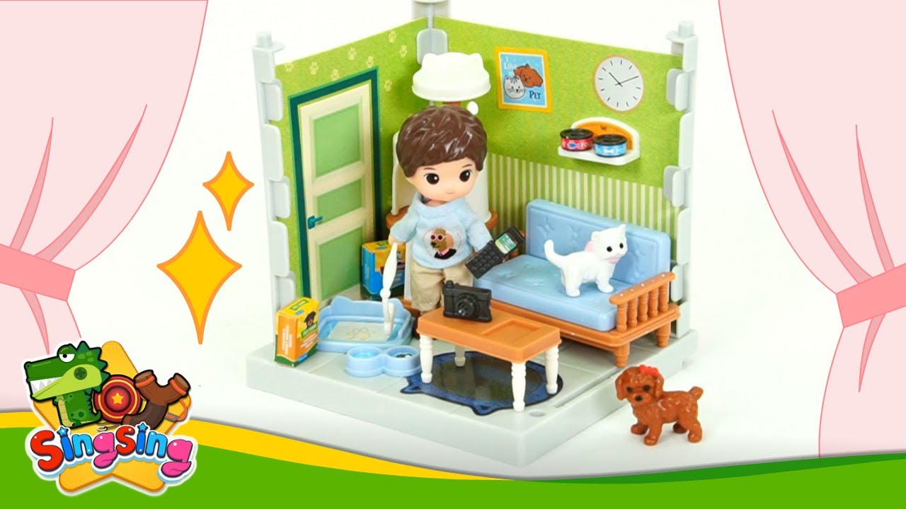 Little Joon Living room - Play set - Unboxing - YouTube