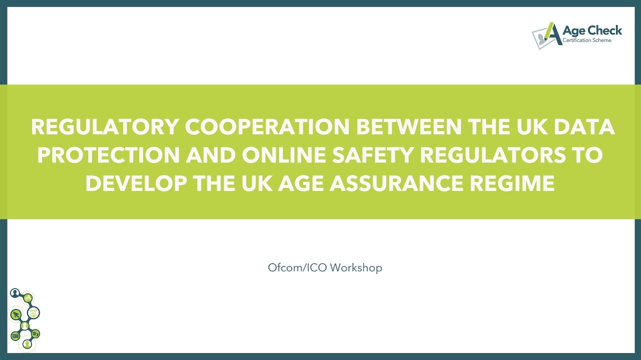 Regulatory cooperation between the UK data protection and online safety ...