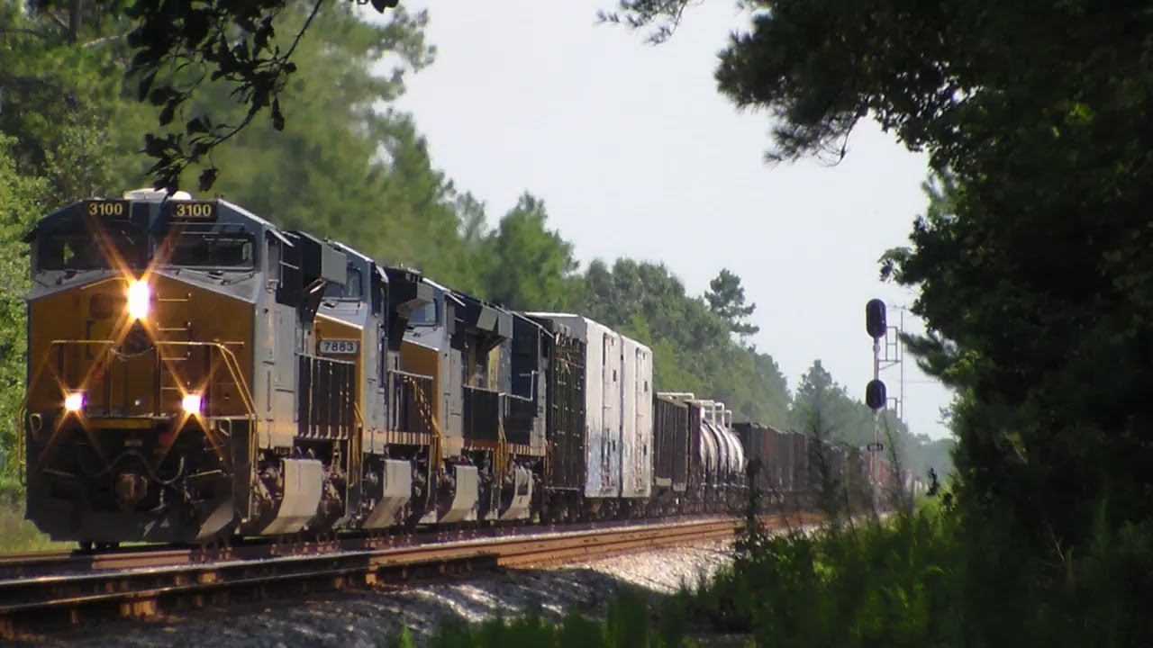 CSX Trains 2018: CSX Q441-12 - YouTube