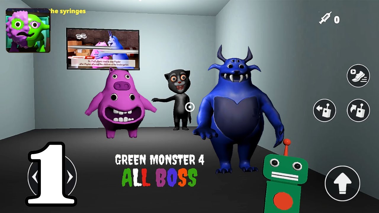 Green Monster 4 All Boss - Gameplay ( IOS / ANDROID ) Part 1 - YouTube