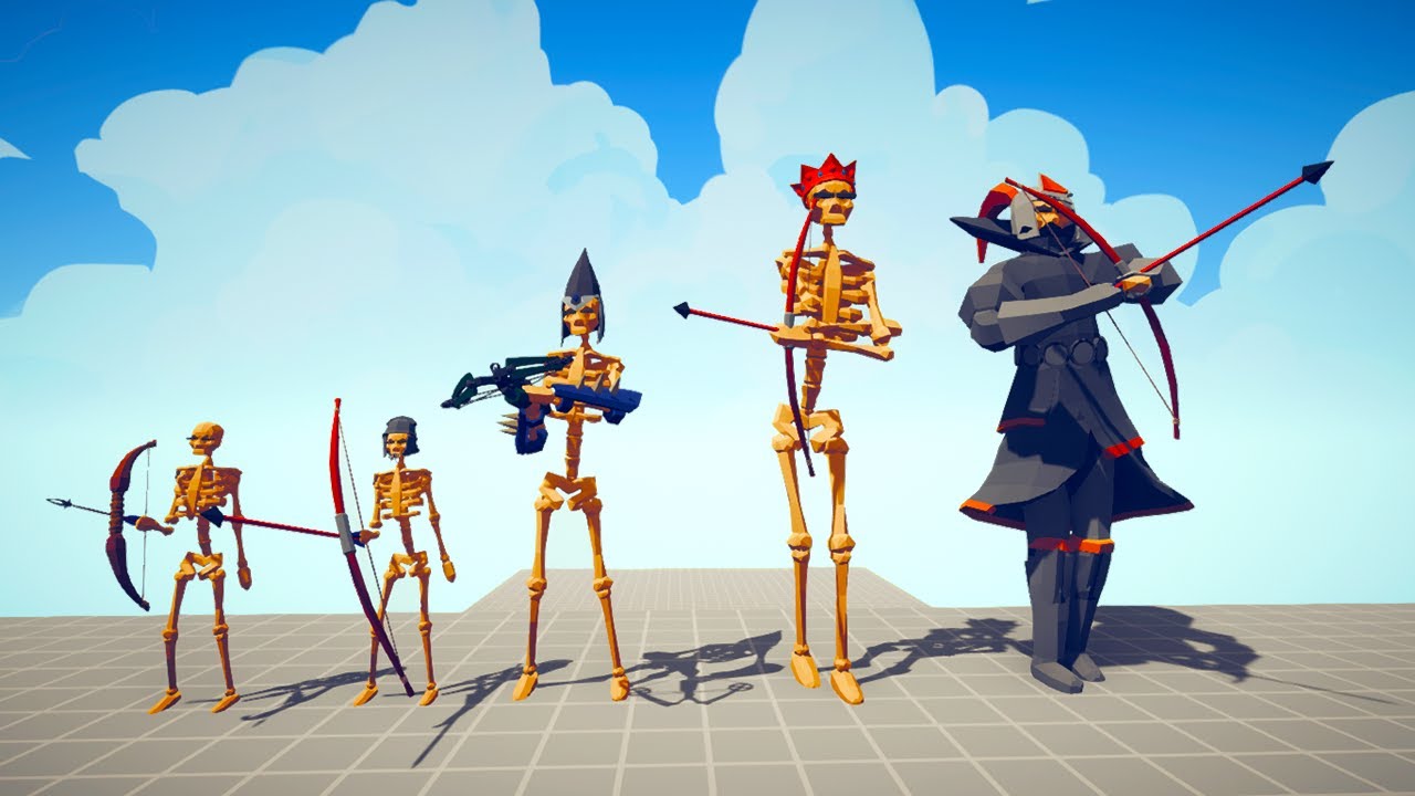 Evolution of Archers Of Skeleton All Forms | Totally Accurate Battle ...