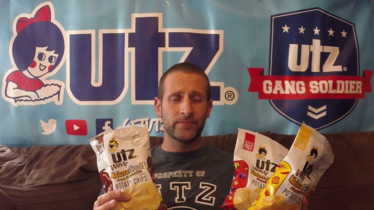 Utz Heluva Good! Review Bacon and Horseradish Potato Chips! - YouTube