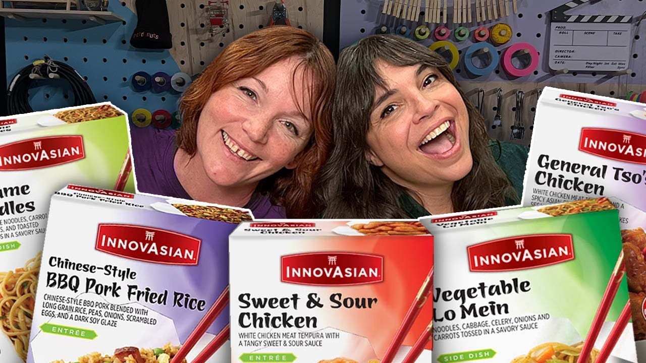 We Taste Test InnovAsian Frozen Foods (Unedited Taste Test) - YouTube