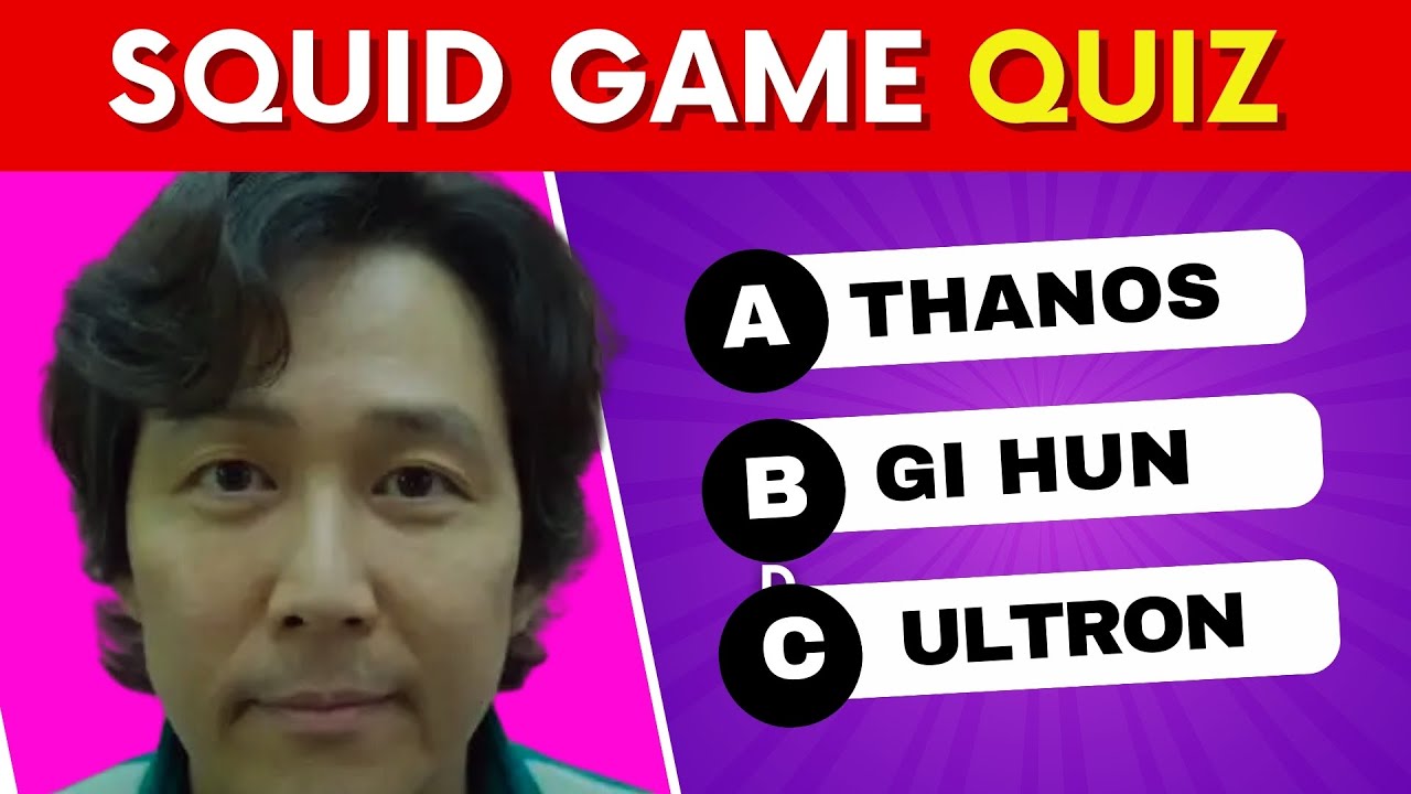 Ultimate Squid Game Quiz🦑🎲 | 25 Questions about Squid Game! - YouTube