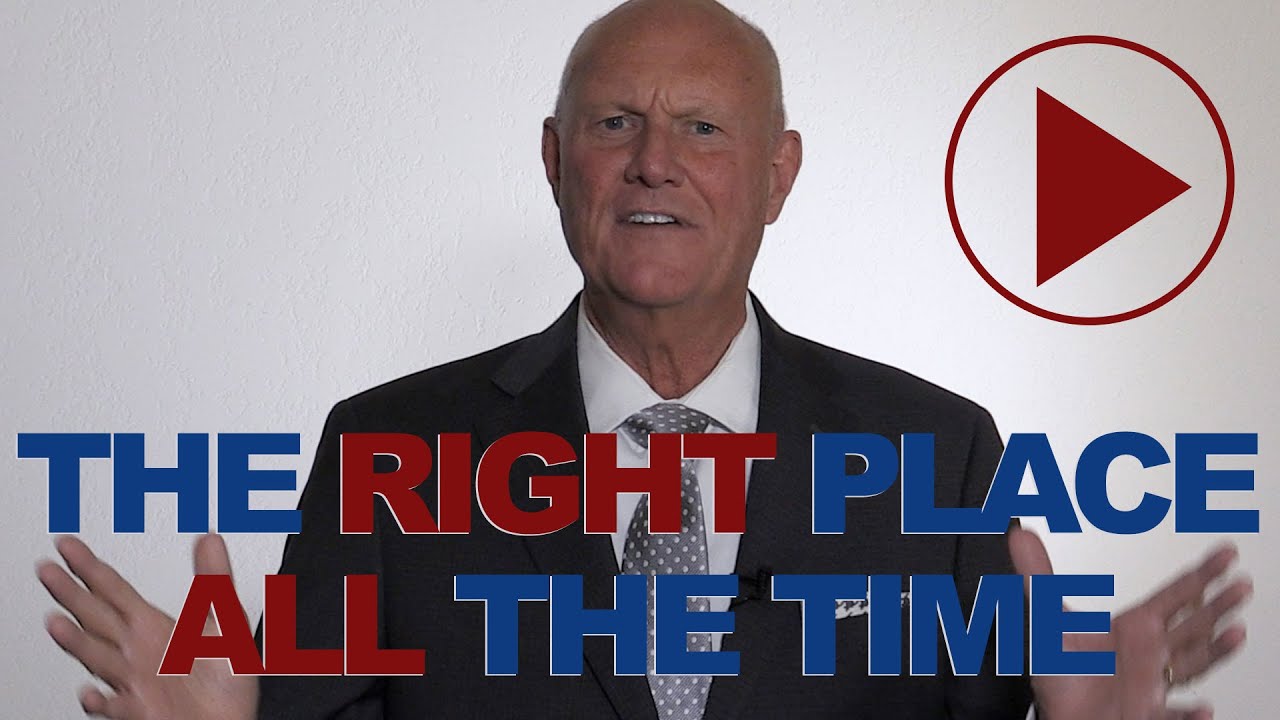 The Right Place At The RIGHT Time, or ALL The Time? - YouTube
