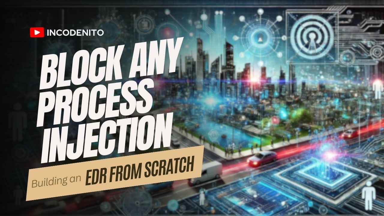 Blocking Process Injection With My Custom EDR - YouTube