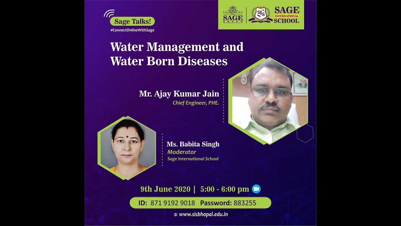 Sage Talk with Mr. Ajay Kumar Jain - Sage International School - YouTube
