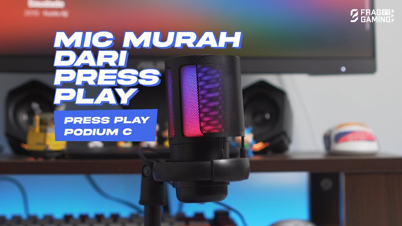 MIC 300 RIBU AN LAGI ! Pressplay Podium C Microphone 😎 - YouTube