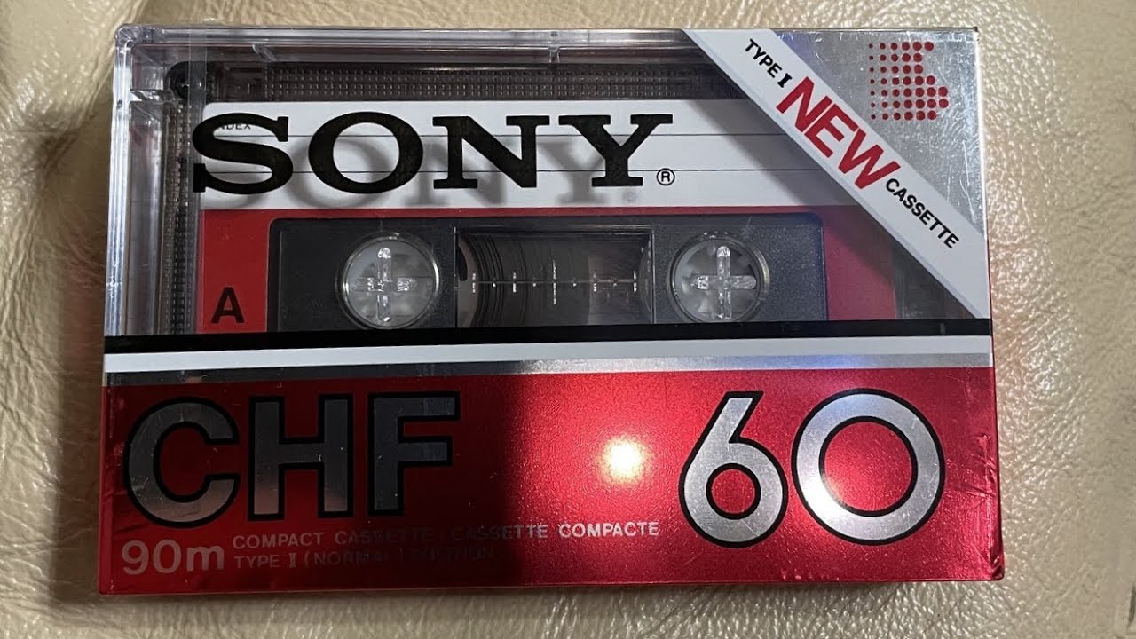 SONY CHF 60 | 1983 г. type 1 NEW cassette - YouTube