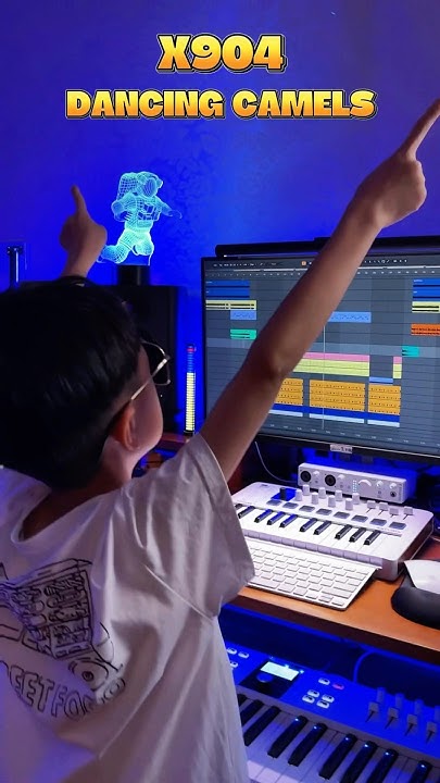 8 YO Producer X904 - Dancing Camels #x904 #moombahton #musicproducer #kidproducer #makemusic ...