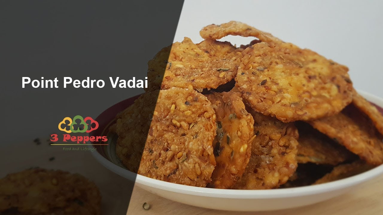 Deepavali Special | Point Pedro Vadai | Thattai Vadai | Paruthithurai ...