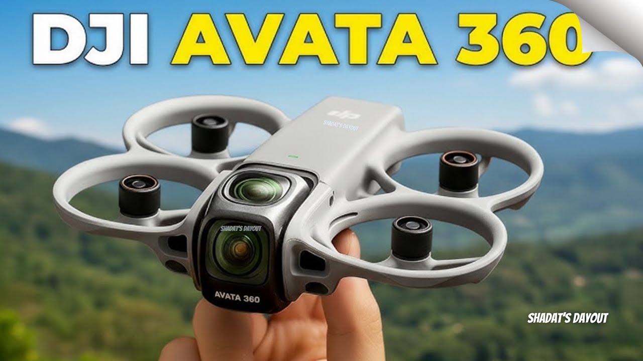 DJI Avata 360 – The Future of FPV Drones is HERE! Full Specs & First ...