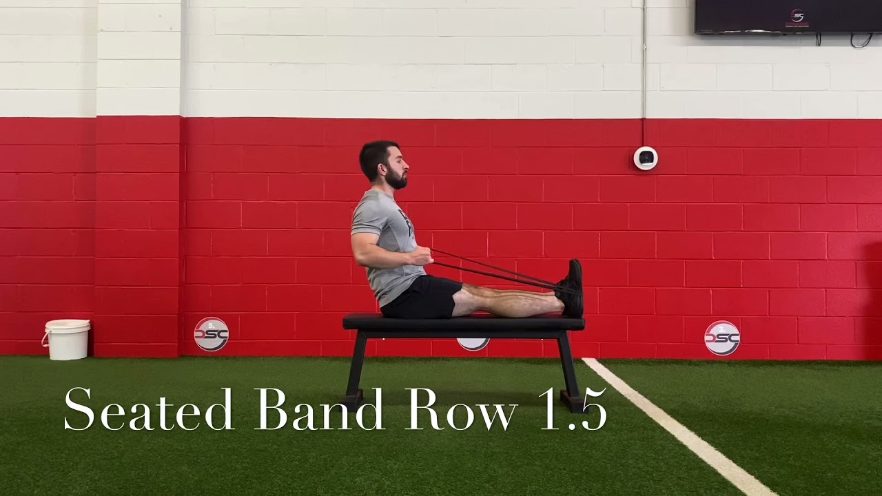 Seated Band Row 1.5 - YouTube