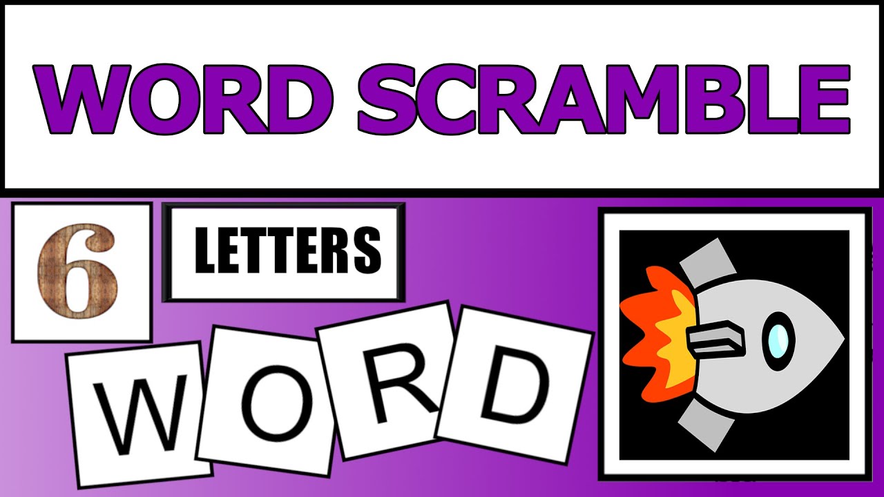 Scrambled Words Games | Jumbled Word Game | Guess the Word Game | Word ...