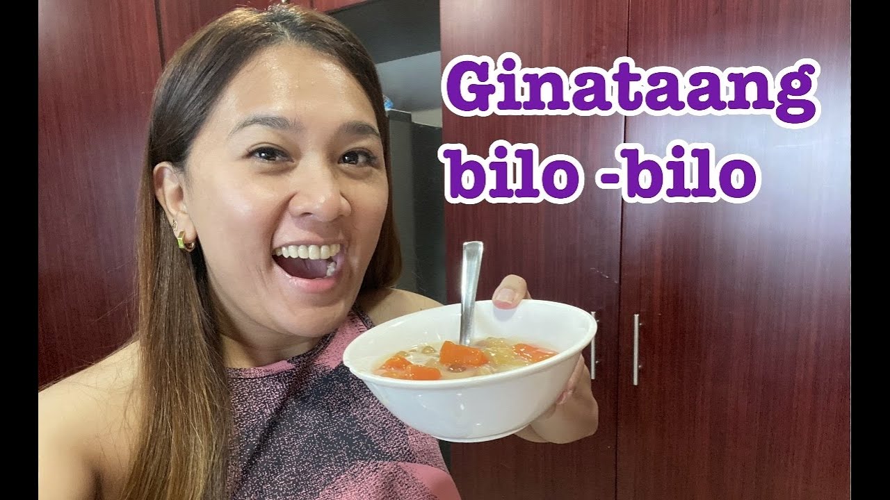 GINATAANG BILO BILO | FILIPINO DELICACY - YouTube