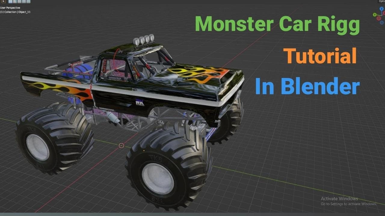 MOUNSTER CAR RIGG || HOW TO RIG CAR - YouTube