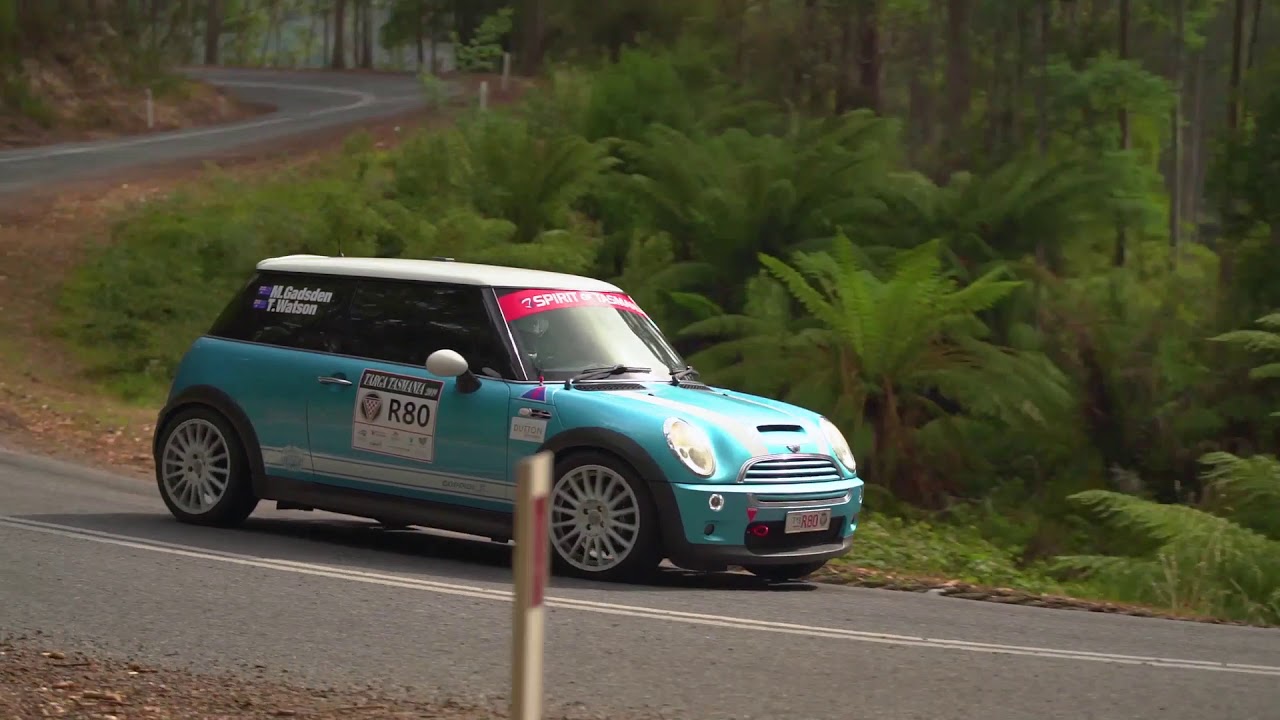 Targa Tasmania 2019 - Mini Cooper S, Pure Sound - YouTube