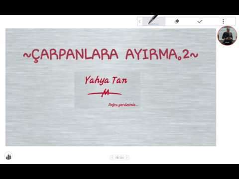 ÇARPANLARA AYIRMA.2 #yks #tyt #ayt #matematik
