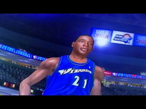 NBA LIVE 06 2001-02 Wizards vs 2001-02 Cavaliers - YouTube