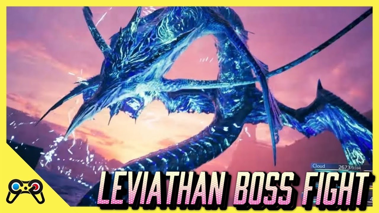 LEVIATHAN BOSS FIGHT - MANAWALL’N | Final Fantasy VII Remake ...