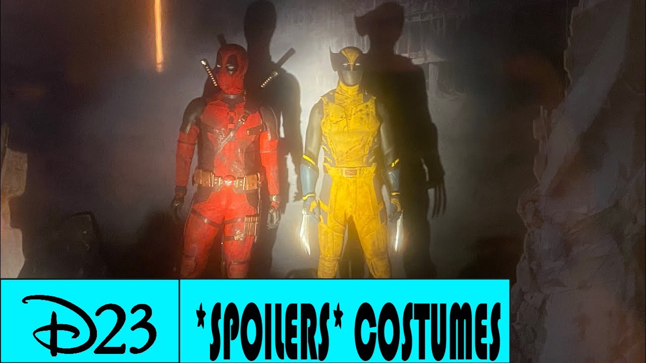 D23 Expo 2024 Deadpool and Wolverine Spoiler Costumes - YouTube