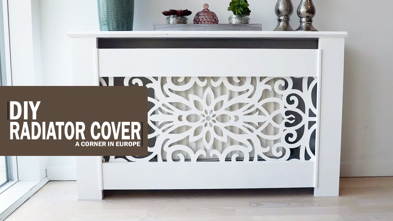 How to Make a Radiator Cover | DIY Radiator Cover - YouTube