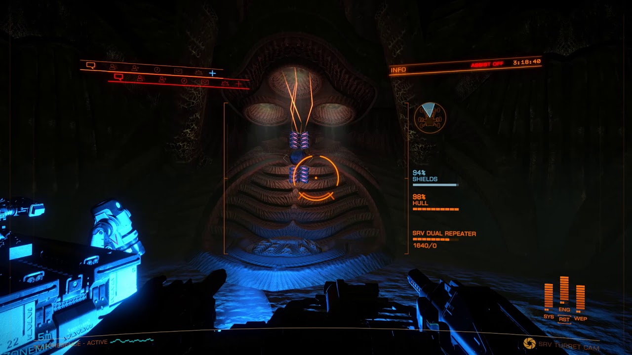 Elite Dangerous Exploring Active Thargoid Site and Interfacing with ...