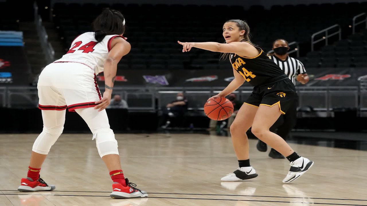 This time, it's Gabbie Marshall's turn to shine as Iowa beats Rutgers ...