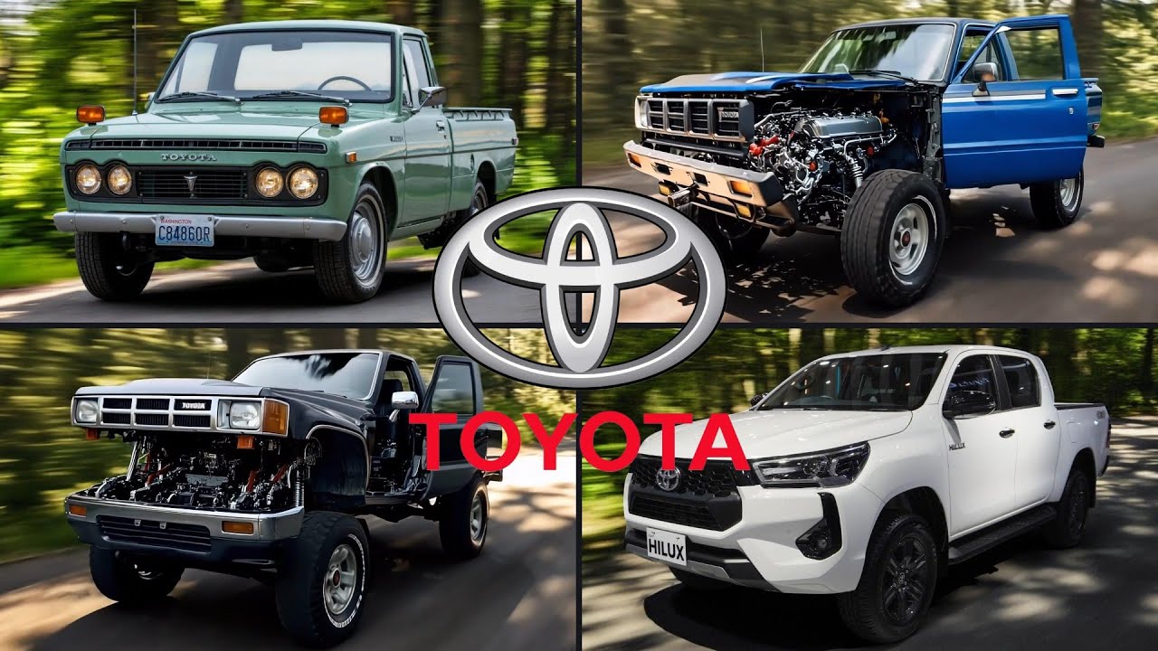 Toyota Hilux Evolution (1968–2024) - YouTube