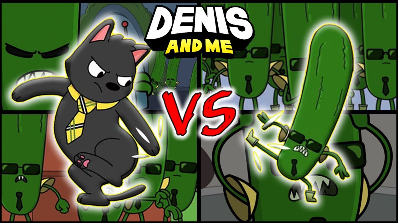 Denis and Me | Sir Meows A Lot VS The Cucumbers: Part 1 | Compilation ...