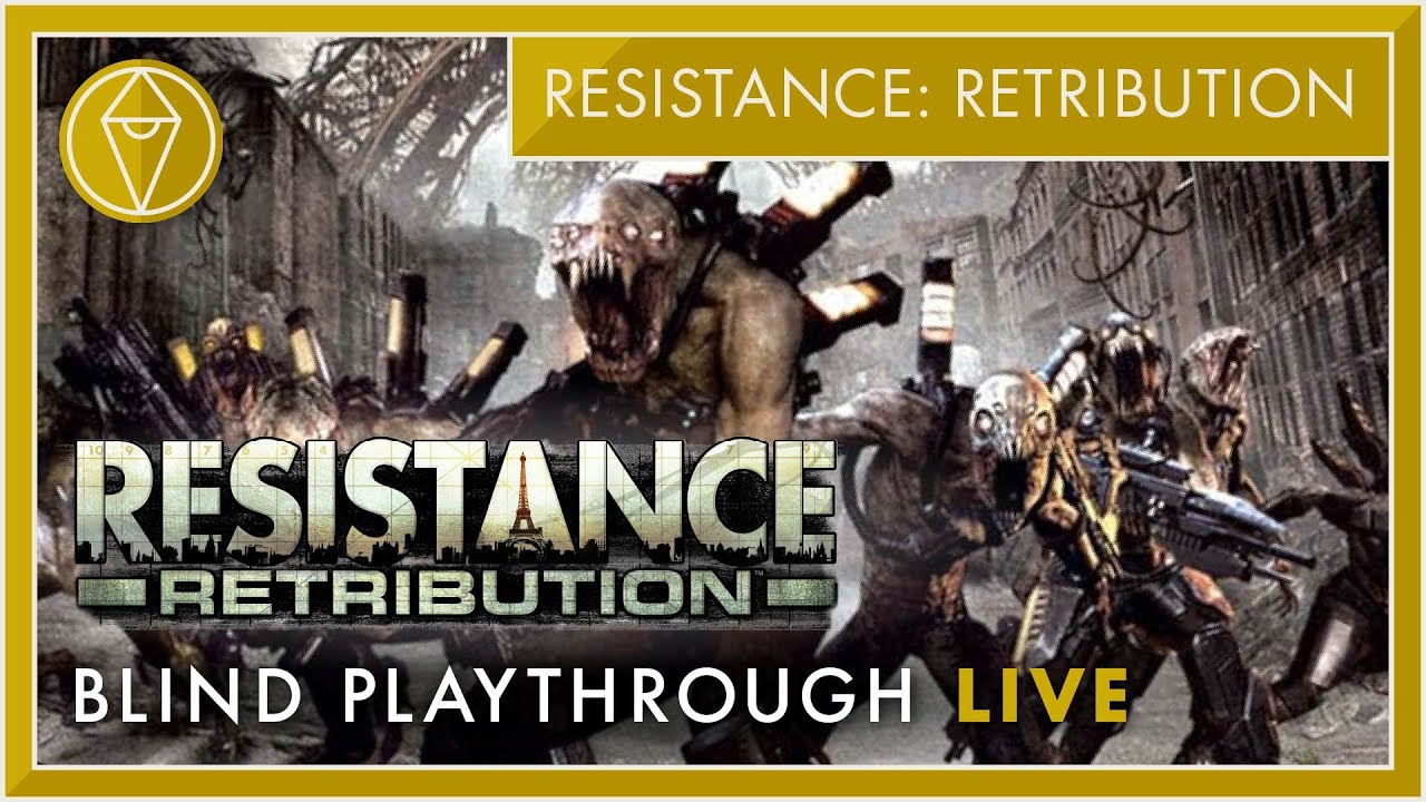 Playing Resistance Retribution For the First Time! | LIVE - YouTube