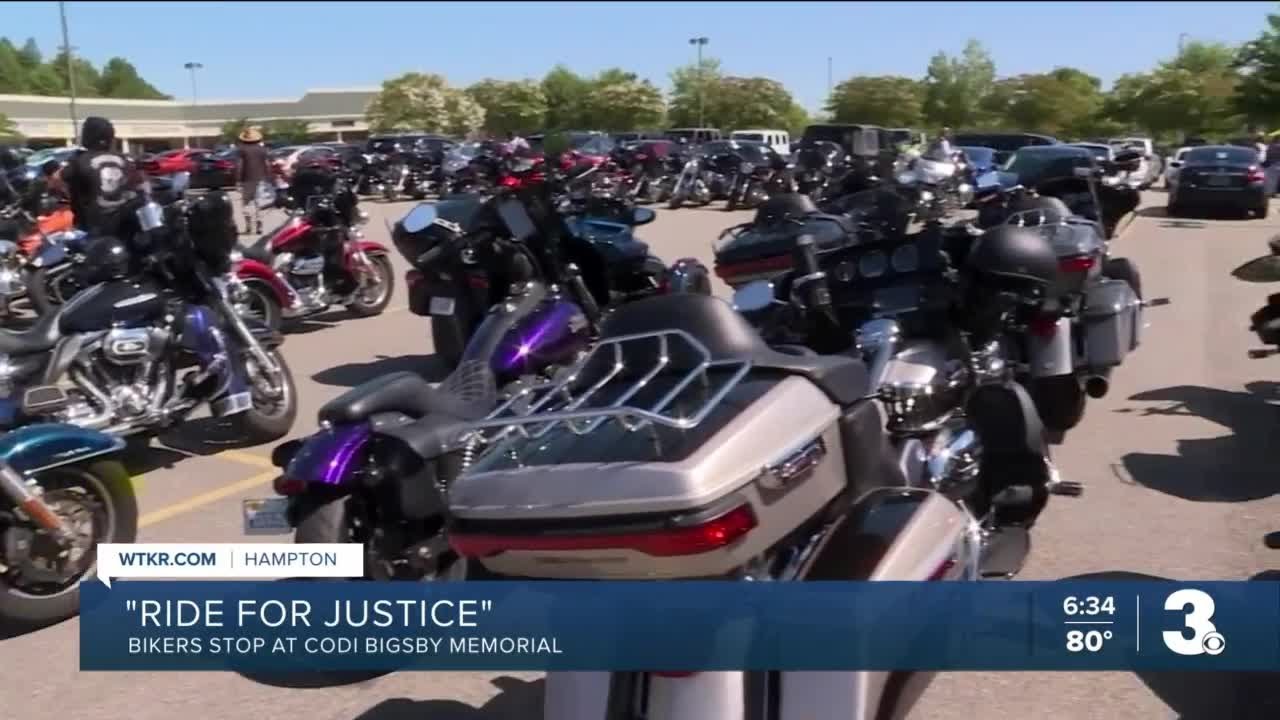 Hundreds attend motorcycle ride honoring missing Hampton boy Codi ...