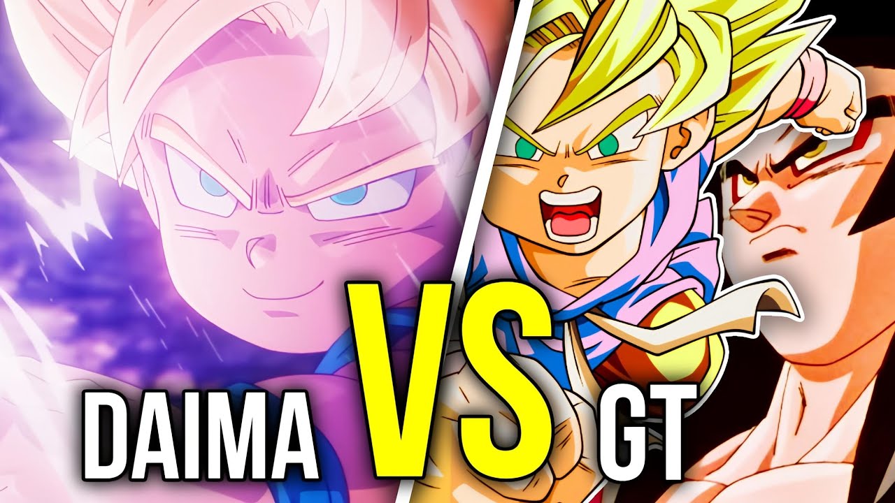 Which Kid Goku Is Better? GT VS Daima - Full Breakdown - YouTube