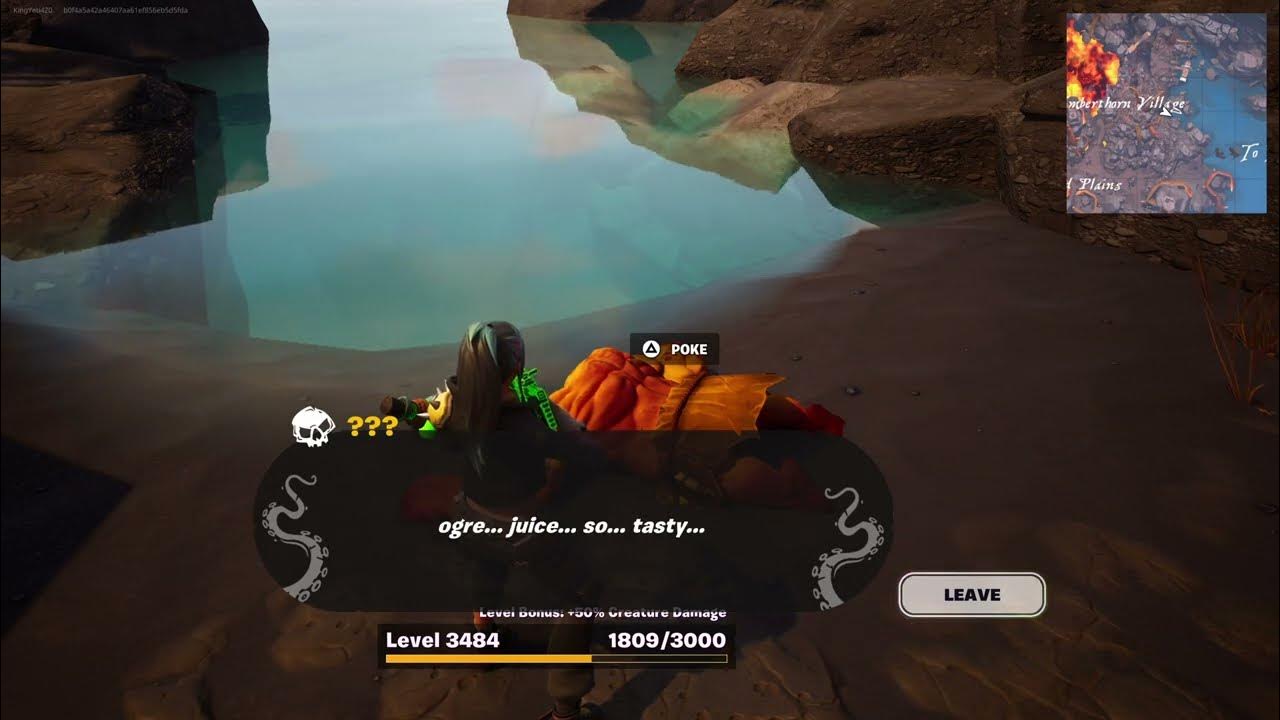 THE KRAKEN: BOSSFIGHT🐙 - SLEEPY OGRE LOCATION - (FORTNITE MAP 3469-7377-0976) - YouTube