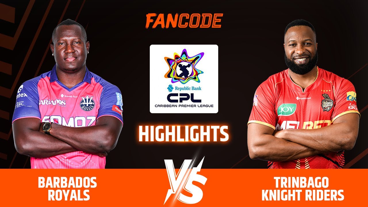 Trinbago Knight Riders vs Barbados Royals | Highlights | CPL 2024 ...