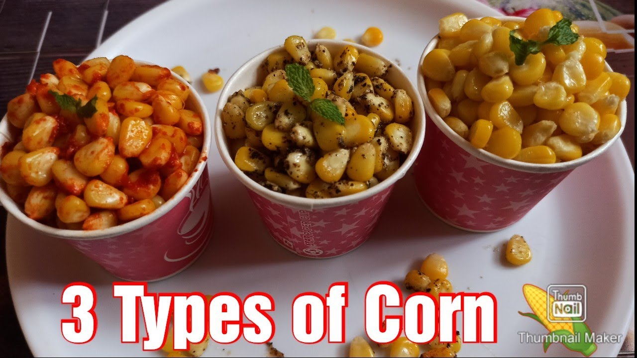 3 Types of Corn Snacks || Indian Kids Samayal - YouTube