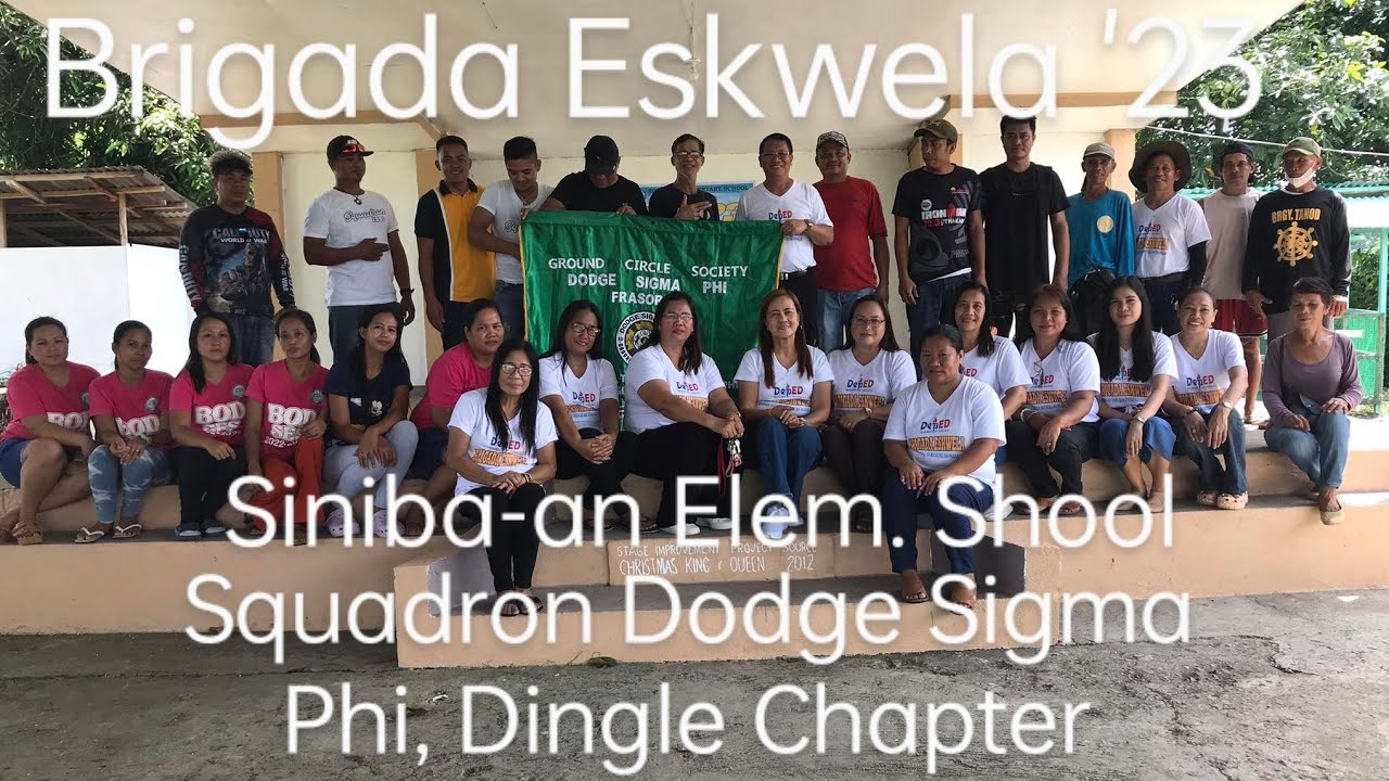 Squadron Dodge Sigma Phi Dingle Chapter & Siniba-an Elem. School ...