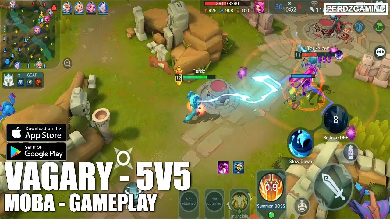Vagary Second Technical Test New 5v5 MOBA 2019! - Android Gameplay ...