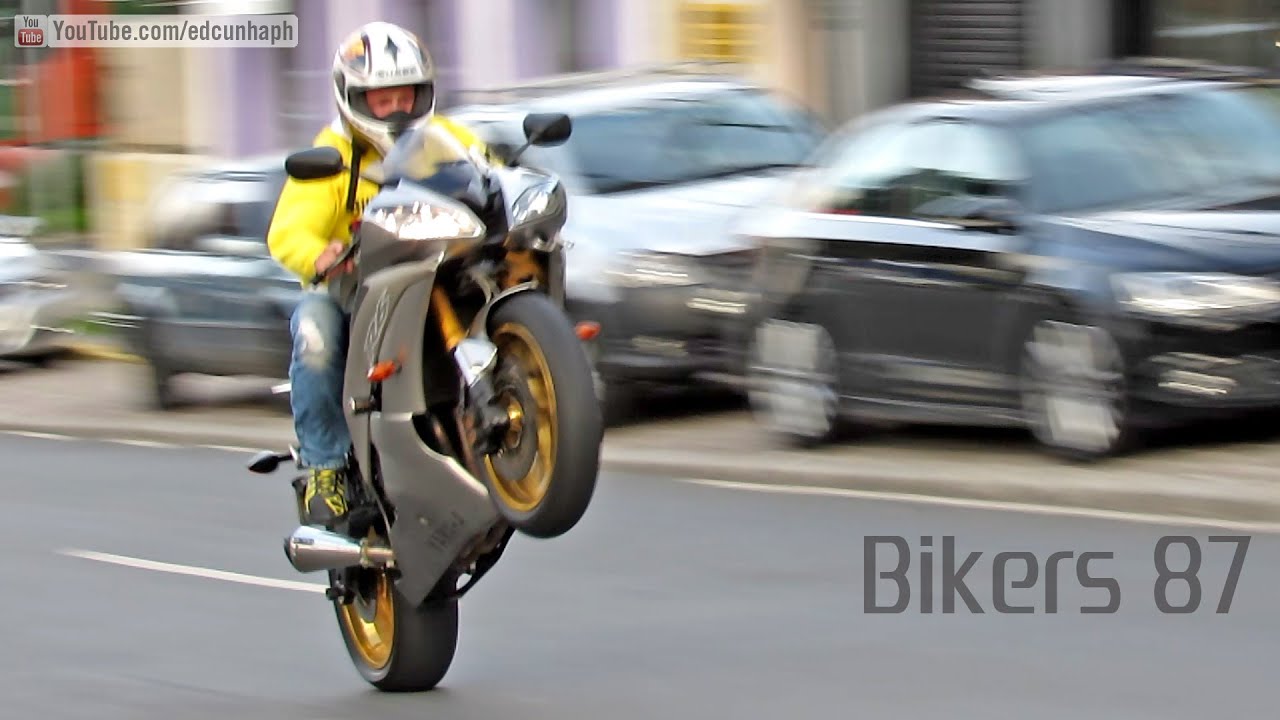 Bikers 87 - Superbikes on the streets! BMW Ducati Honda Suzuki Yamaha ...